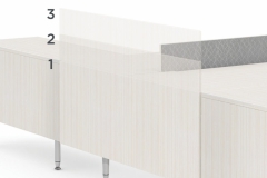 Sidebar Modern Benching & Desk Systems