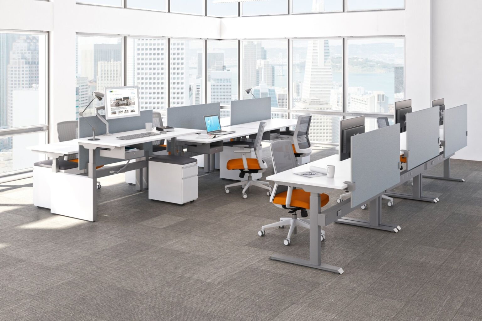 KINEX Height Adjustable Benching